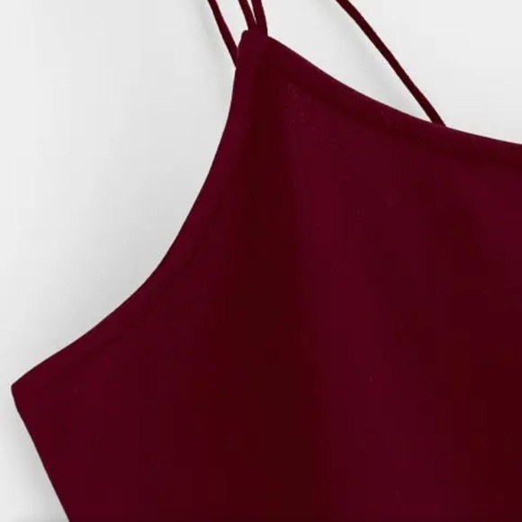 Zaful | Tops | Crop Strappy Cam Top Nwt | Poshmark